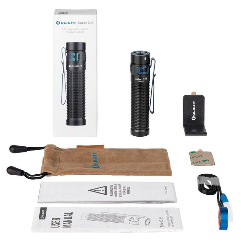 - Olight Baton 3 Pro Cw 1500 Lumens Rechargeable LED Flashlight With ...