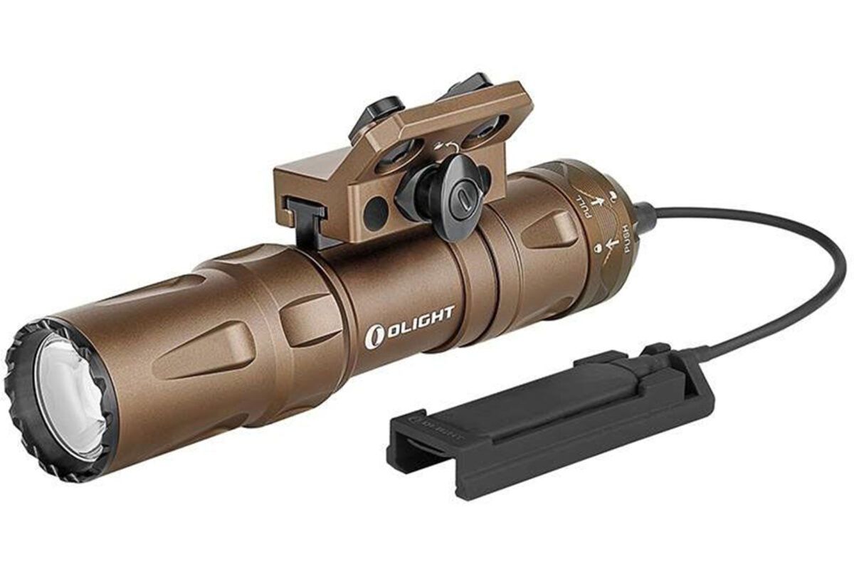 0.0002.0030 - Olight Odin Mini Desert Tan 1250 Lumens Tactical LED Flashlight For M-Lok Mounts ...