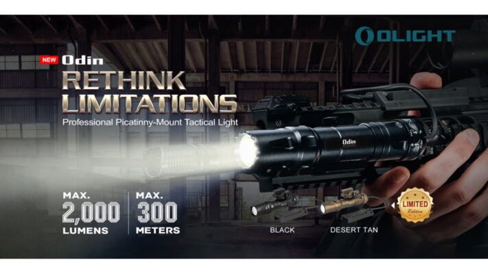 - Olight Odin Olight'S First Long-Gun Tactical Flashlight For Picatinny ...