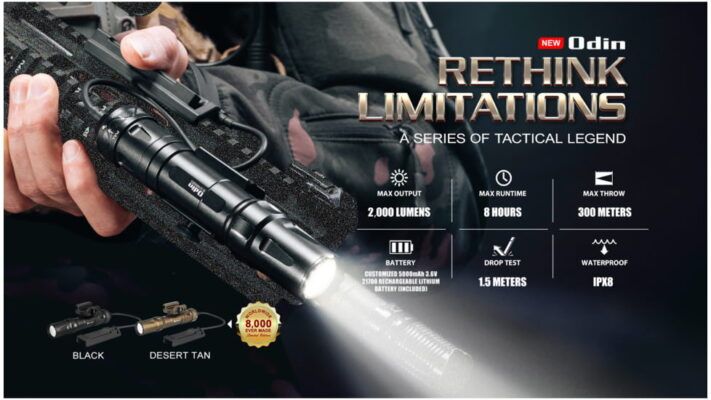 - Olight Odin Olight'S First Long-Gun Tactical Flashlight For Picatinny ...