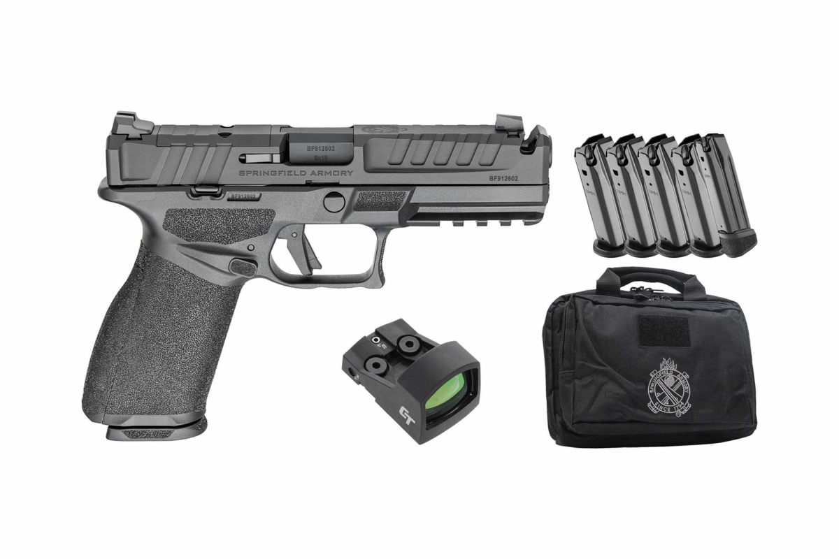 - Springfield Echelon Comp 4.5F 9mm 4.5" 20rd Semi-Auto Pistol w/ Gear ...