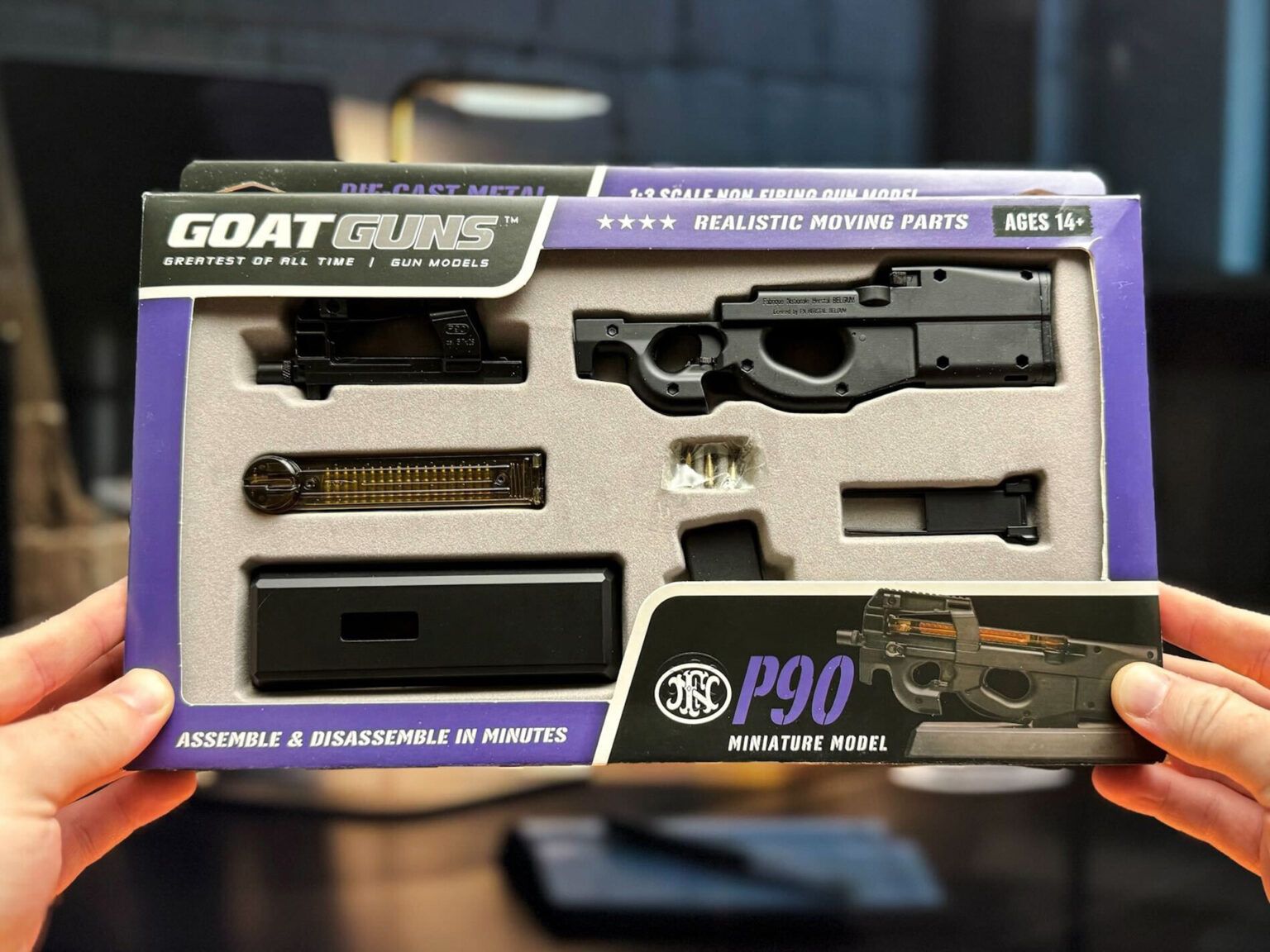 P90 - GOATGUNS Miniature FN HERSTAL® P90 Model - AR15Discounts