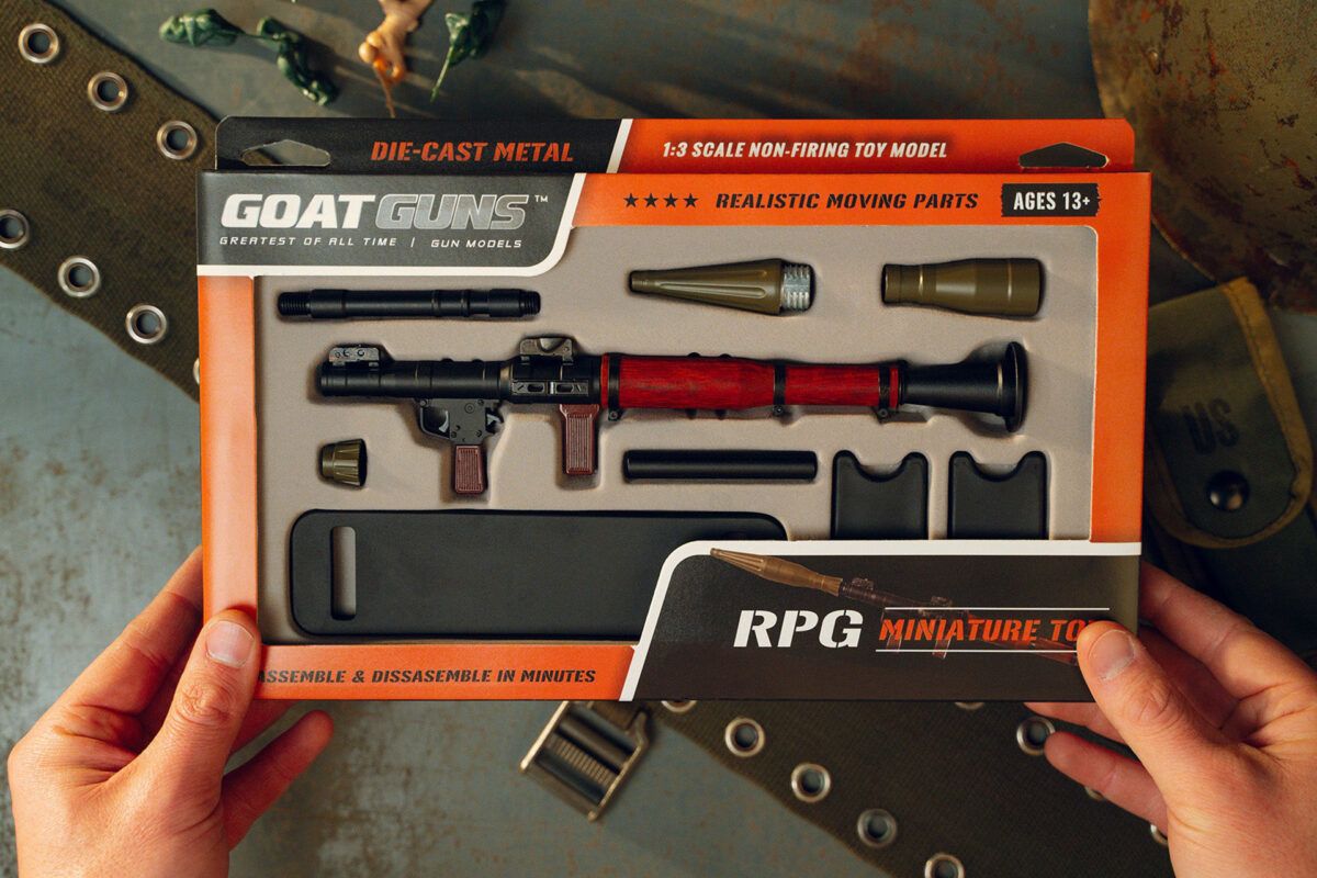 - Goatguns Miniature Rocket Propelled Grenade Model - AR15Discounts