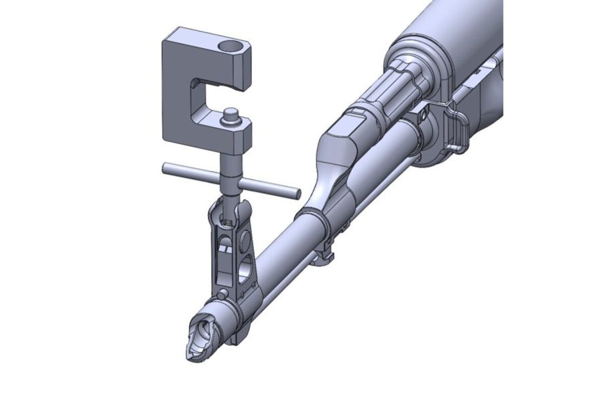 XTT134-AKST - Xtech Tactical Front Site Steel AK47 adjustment tool for elevation and windage ...