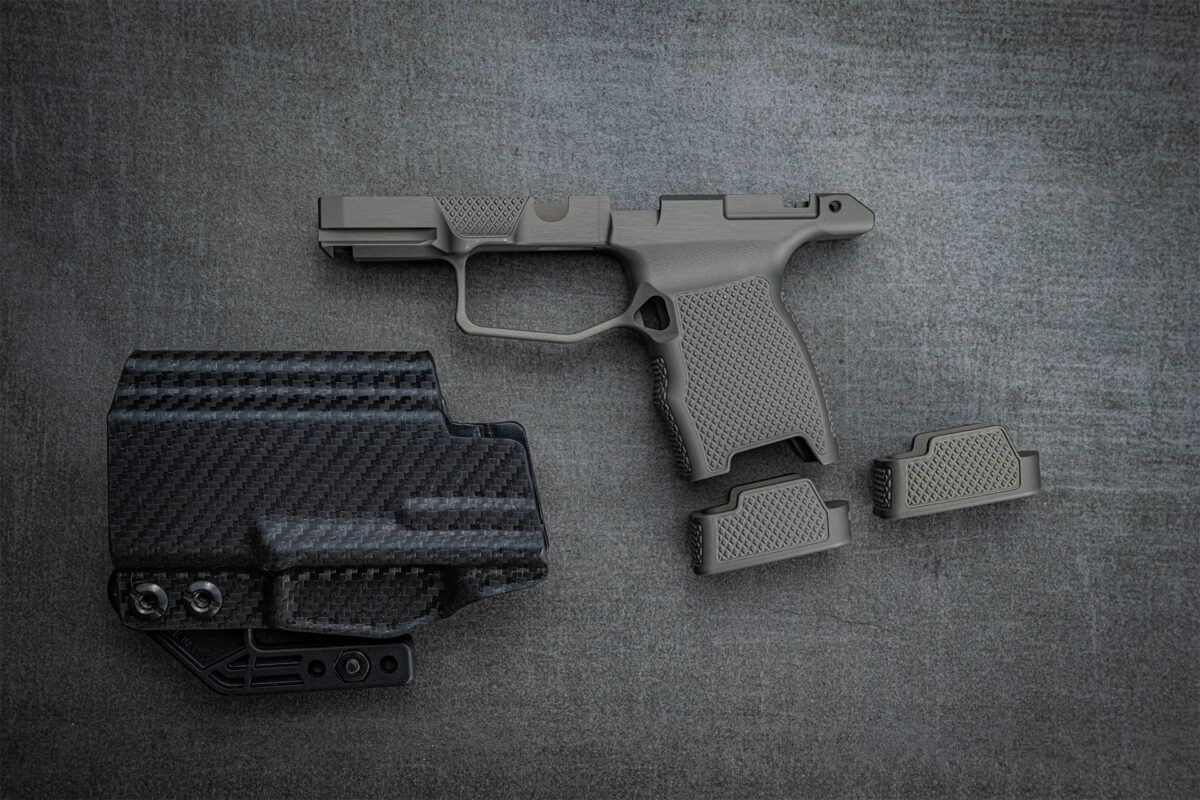 - Juggernaut Tactical P365 Grip Module - Anodized Gray - AR15Discounts
