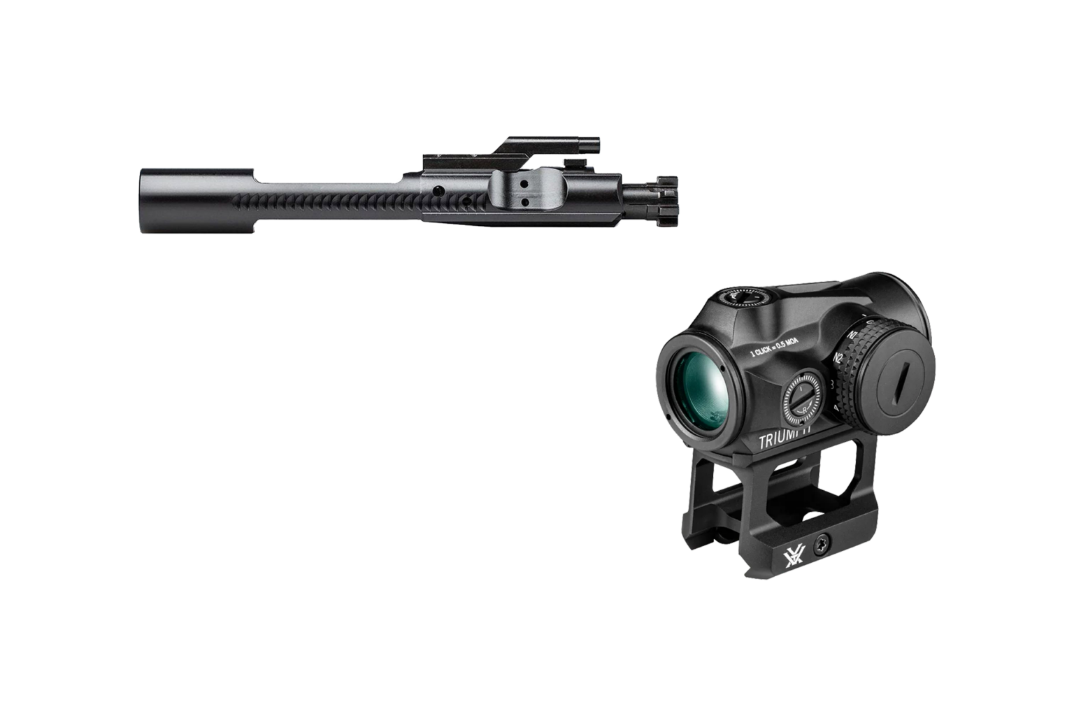 - Vortex Triumph 2 MOA Red Dot Sight + NBS AR-15 Bolt Carrier Group ...