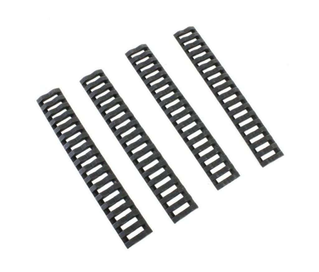 1913 Picatinny Ladder Rail Panel - Black