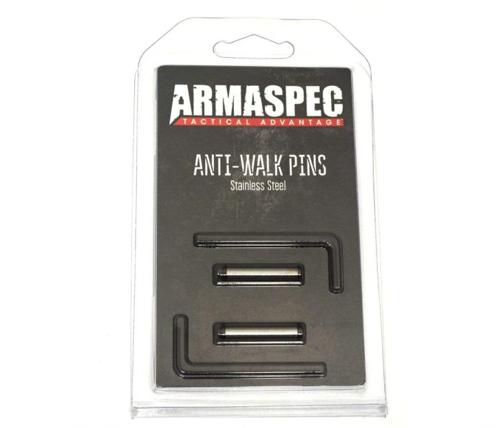 ARM136-SS - Armaspec Anti-Walk Trigger/Hammer Pins w/ Keys - Stainless ...