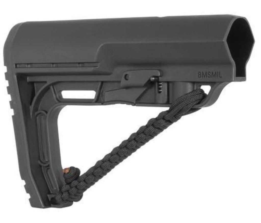 - MFT BATTLELINK Minimalist Stock W/ NRAT Strap - Mil Spec - Black ...