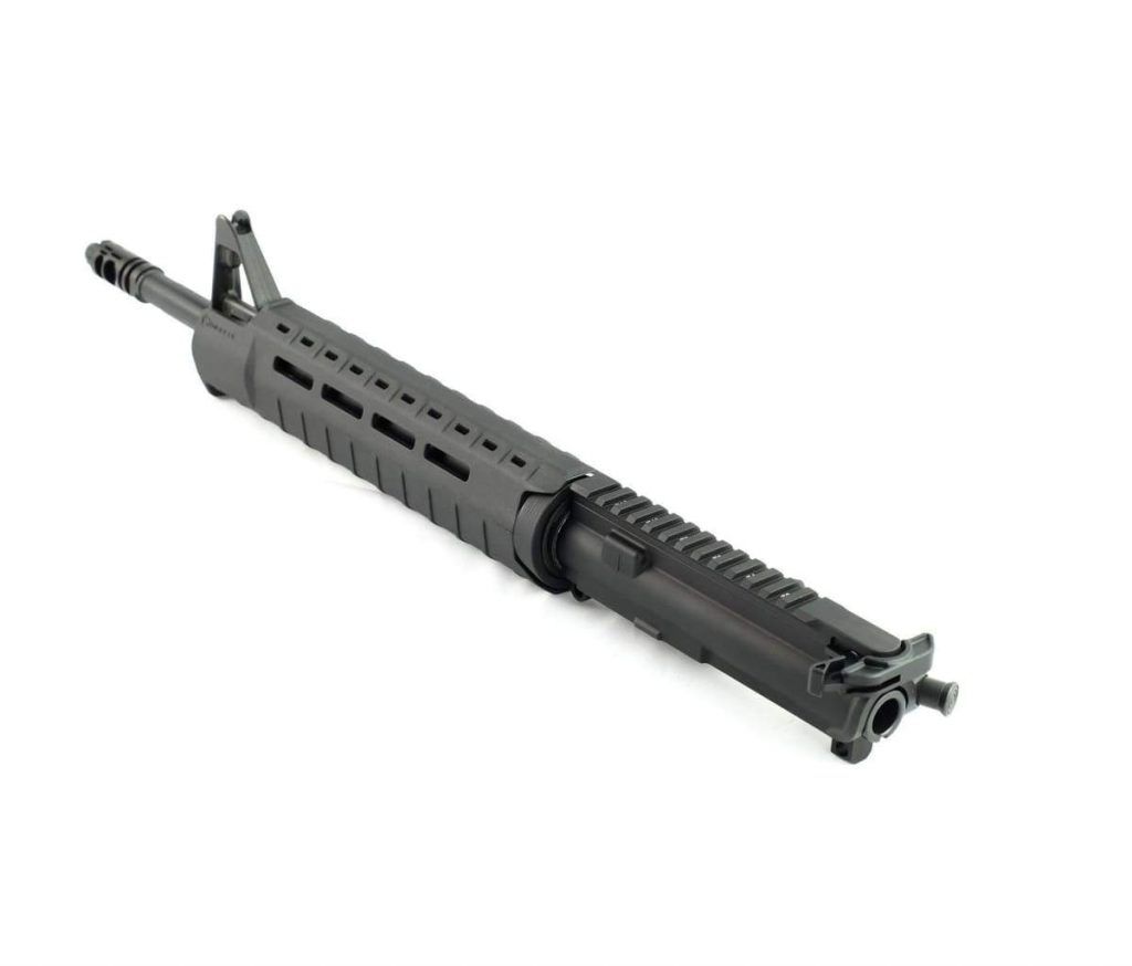 - NBS 14.5" (16" Overall) Mid-Length 5.56 NATO 1:7 Complete Upper w ...