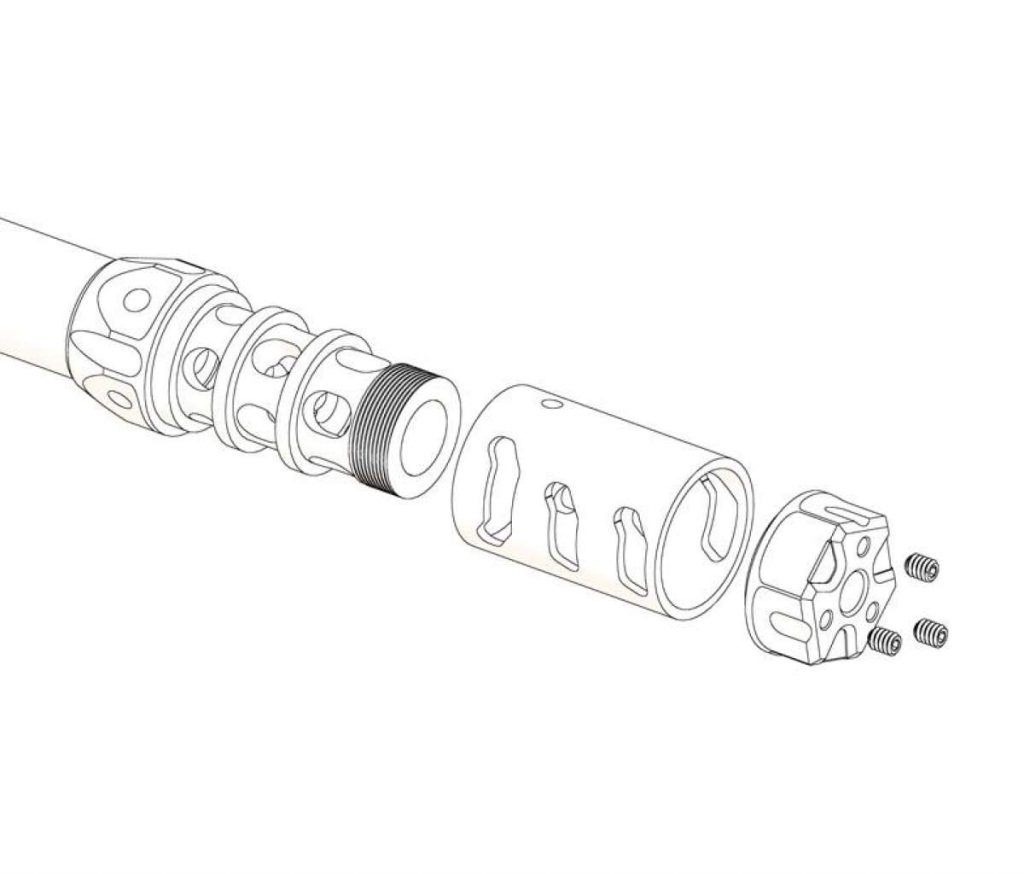 ODIN Works 5.56 Atlas Compensator