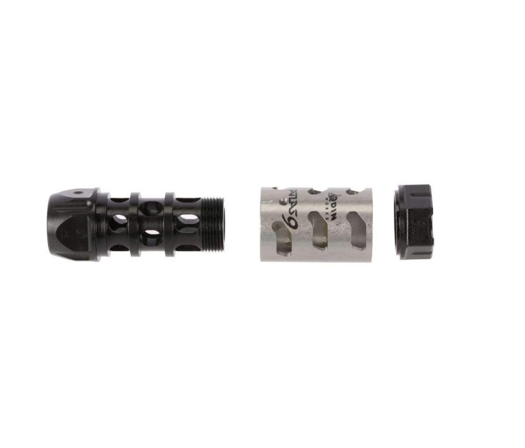 ODIN Works 9 mm Atlas Compensator 1/2-28 threads