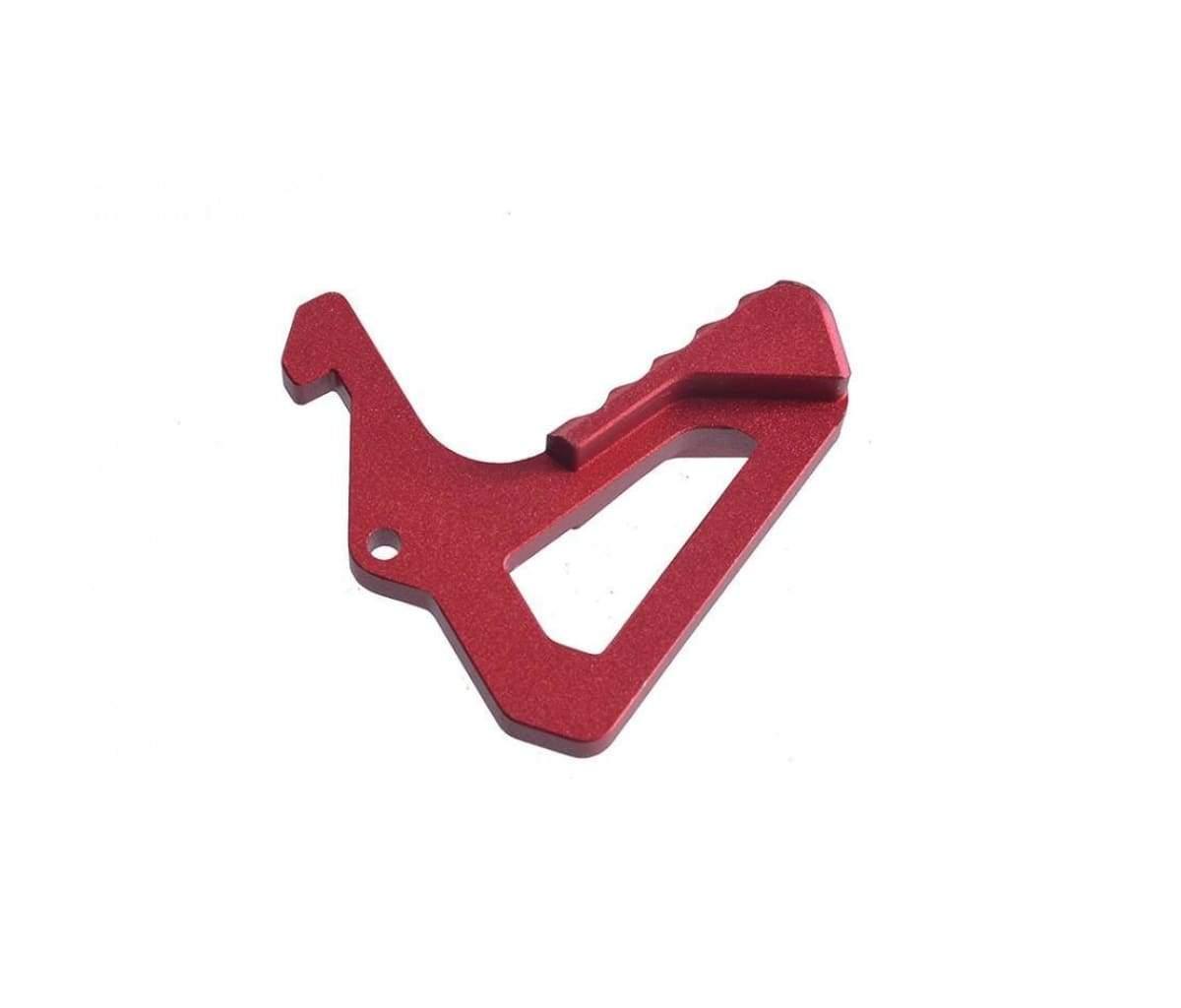 Strike Industries Extended Charging Handle Latch - Red - AR15Discounts