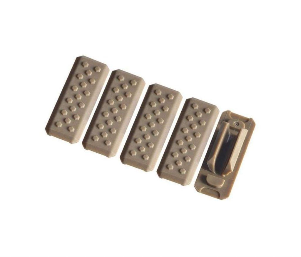 - Strike Industries M-LOK Rail Covers - V1 - (Black, FDE) - AR15Discounts