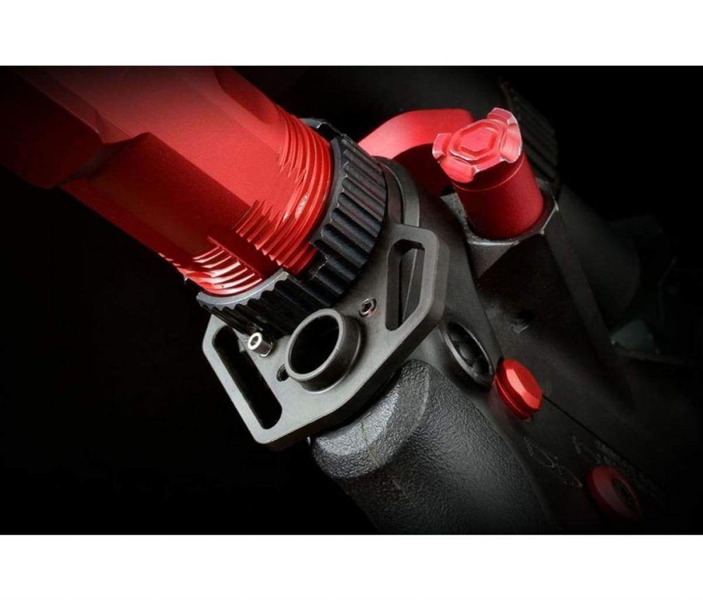 - Strike Industries Multi-Function End Plate w/ Anti-Rotation Castle ...