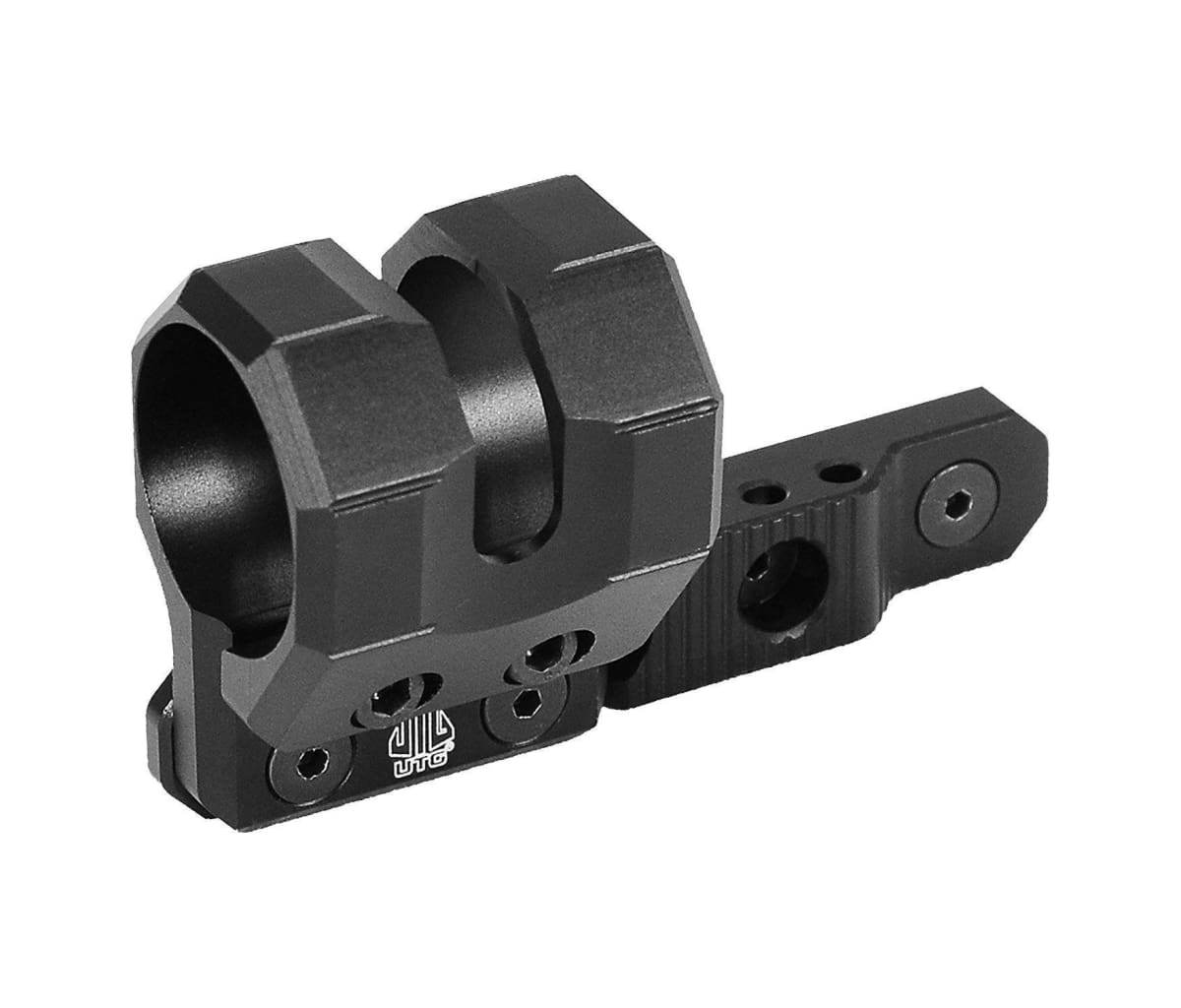 UTG Keymod Offset Flashlight Ring Mount, Matte Black - AR15Discounts