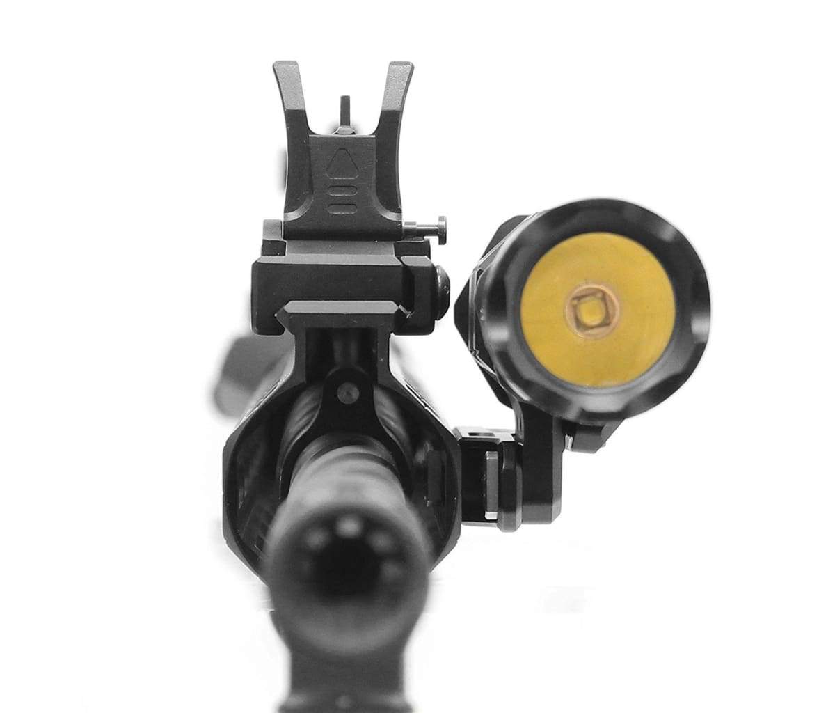 UTG M-LOK Offset Flashlight Ring Mount, Matte Black - AR15Discounts